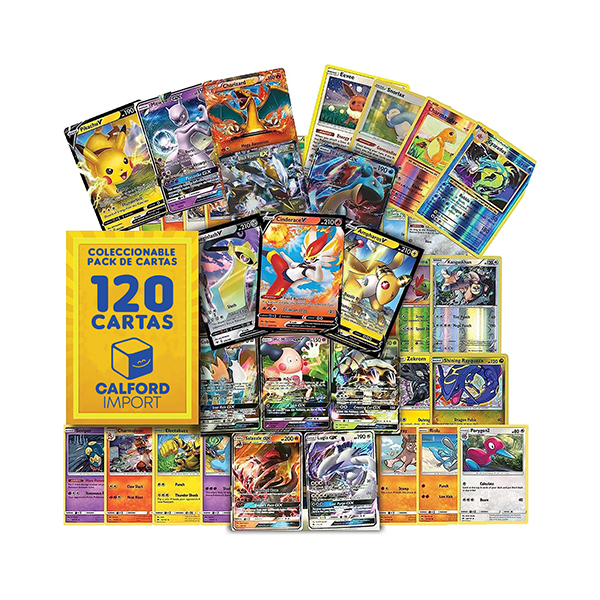 Lote 120 Cartas Al Azar Pokemon TCG – PokePeru Store