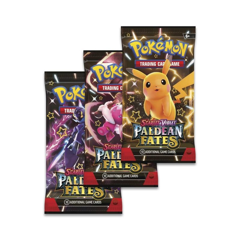 Pokemon TCG Paldean Fates Sticker Box Greavard en Español – PokePeru Store