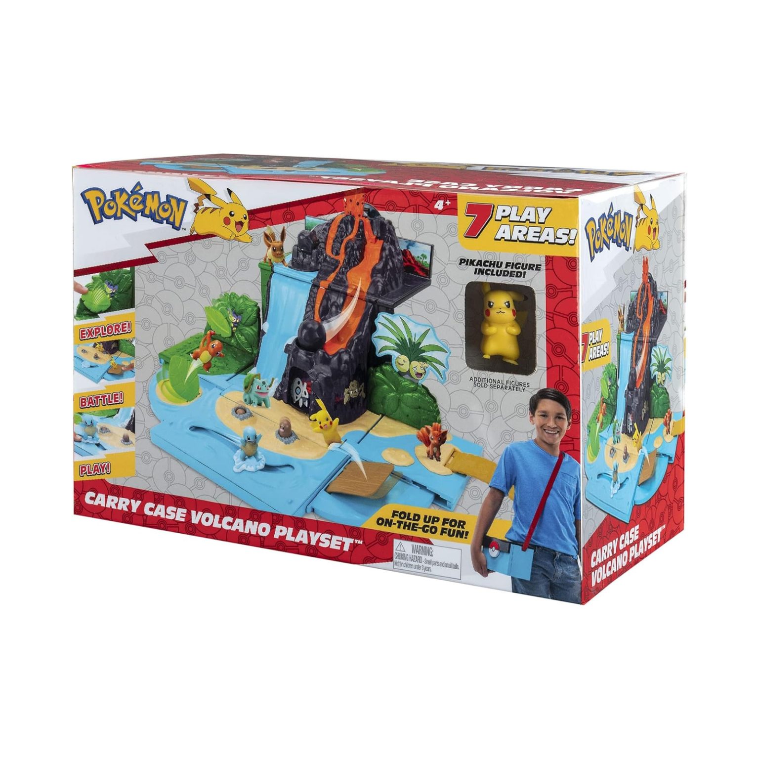 Pokemon Volcano Set Jazwares Playset – PokePeru Store
