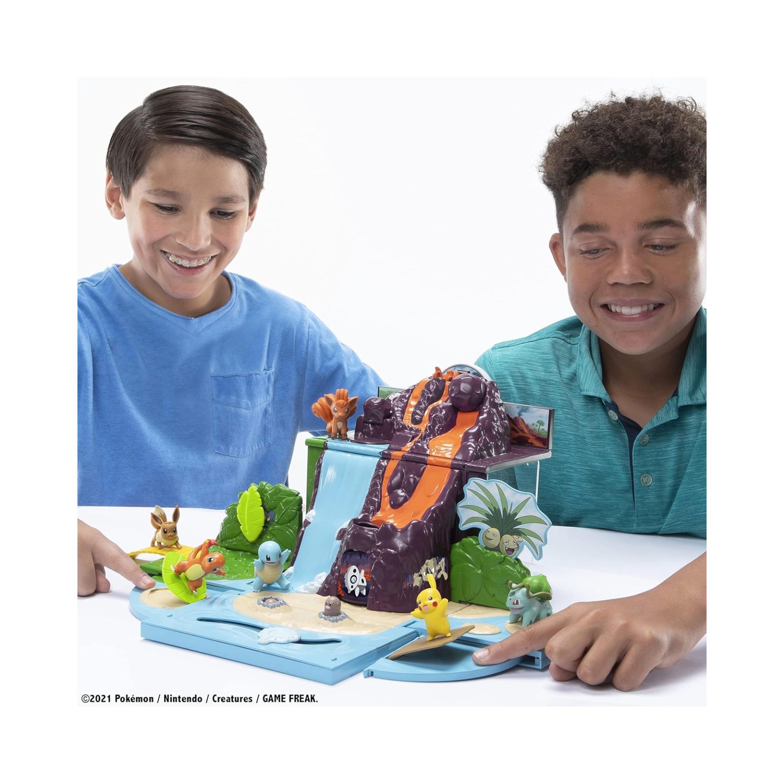 Pokemon Volcano Set Jazwares Playset – PokePeru Store