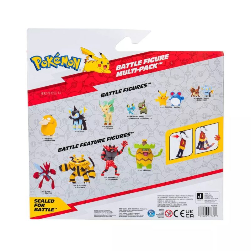 Pokemon Jazwares Multipack Cinderace Absol Pikachu – PokePeru Store