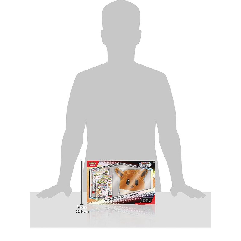 Pokemon TCG Prismatic Evolutions Accessory Pouch Special Collection ...