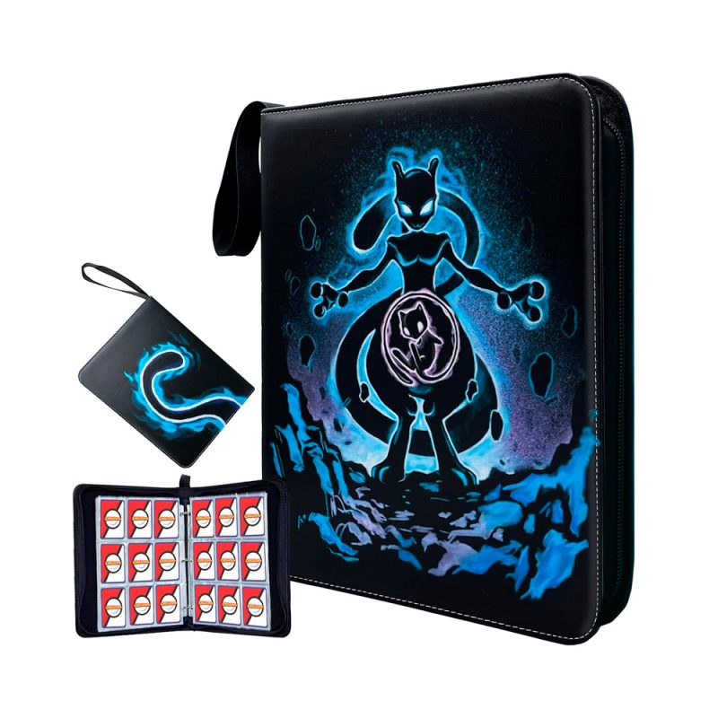 Pokemon Folder 9 Pocket Mewtwo Mew X 720 Cartas – PokePeru Store