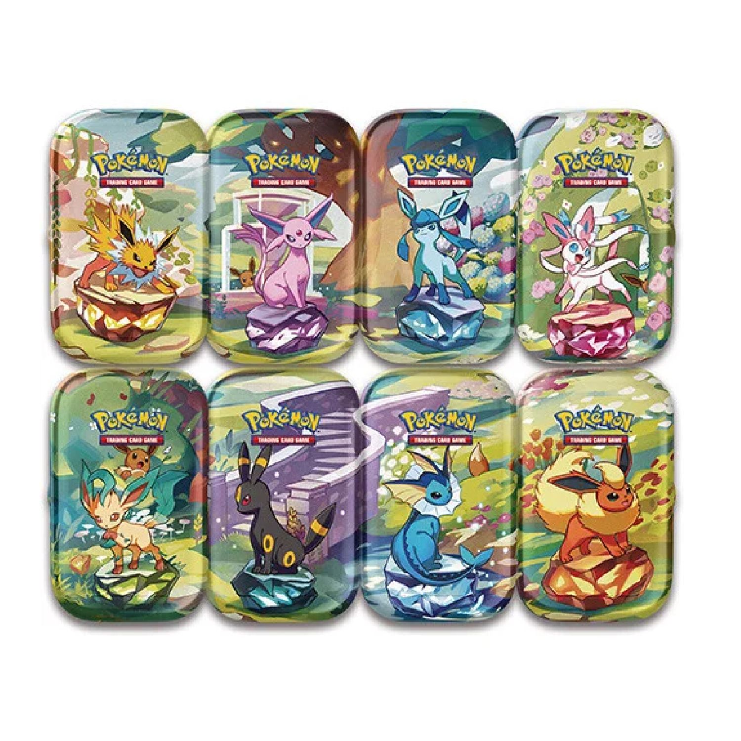 Pokemon TCG Prismatic Evolutions Mini Tin 8 Unidades Ingles – PokePeru ...