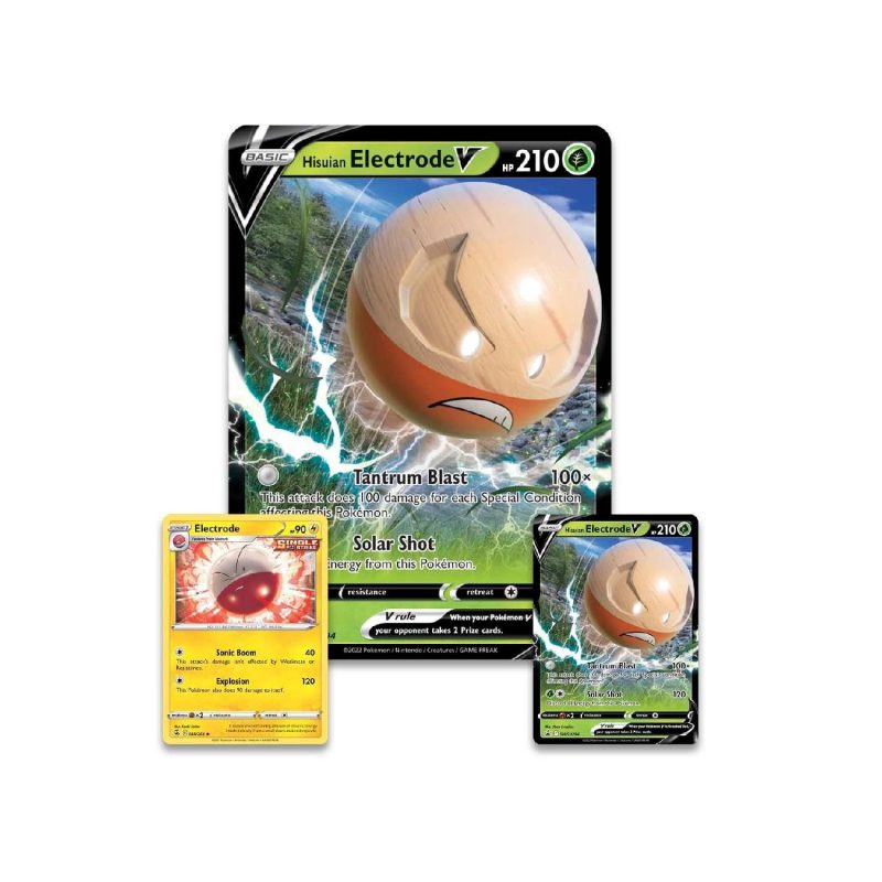 Pokemon TCG Electrodo V Box de Hisuian Ingles – PokePeru Store