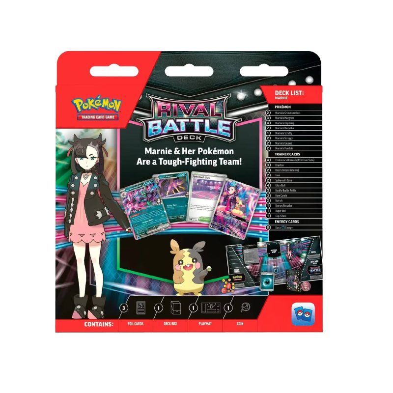 Pokemon TCG Rival Battle Deck Marnie Ingles – PokePeru Store